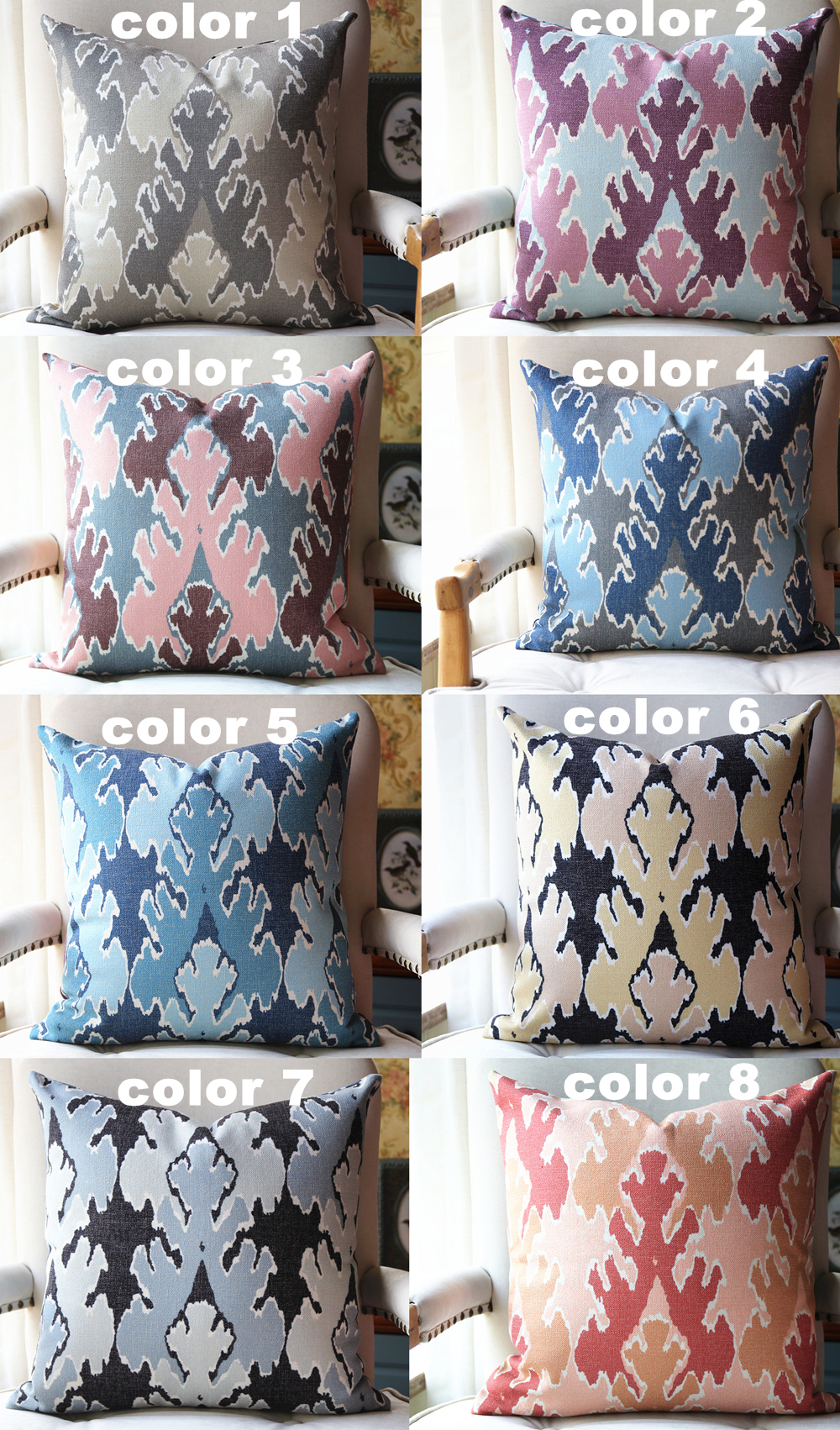 geometric pillow channels periwinkle groundworks pillow accent pillow ...